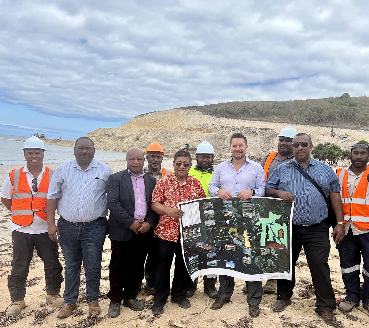 Mining Minister Hon. Sir Ano Pala applauds Central Cement and Lime ...